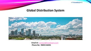 Global Distribution System | GDS Portal.pptx | Air Travel | Travel Type