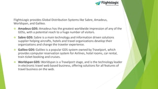 Global Distribution System for Travel Agents | PPTX