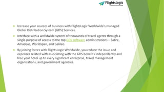Global Distribution System for Travel Agents | PPTX