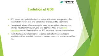 Global Distribution System for Travel Agents | PPTX