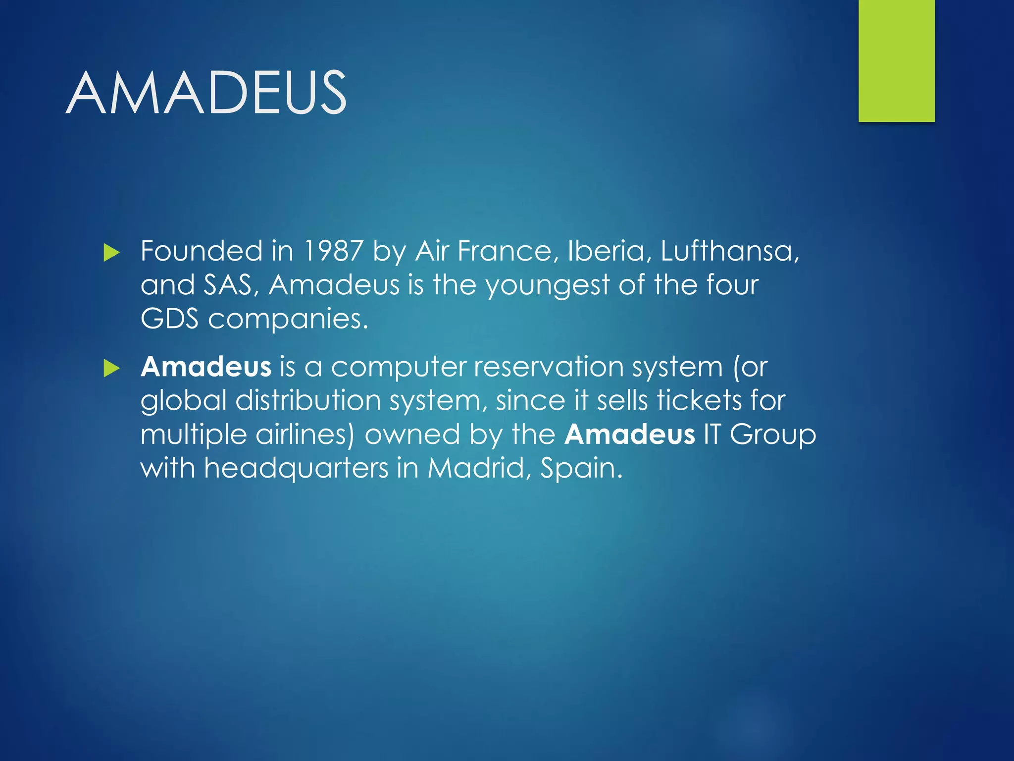 Global distribution system(gds) | PDF