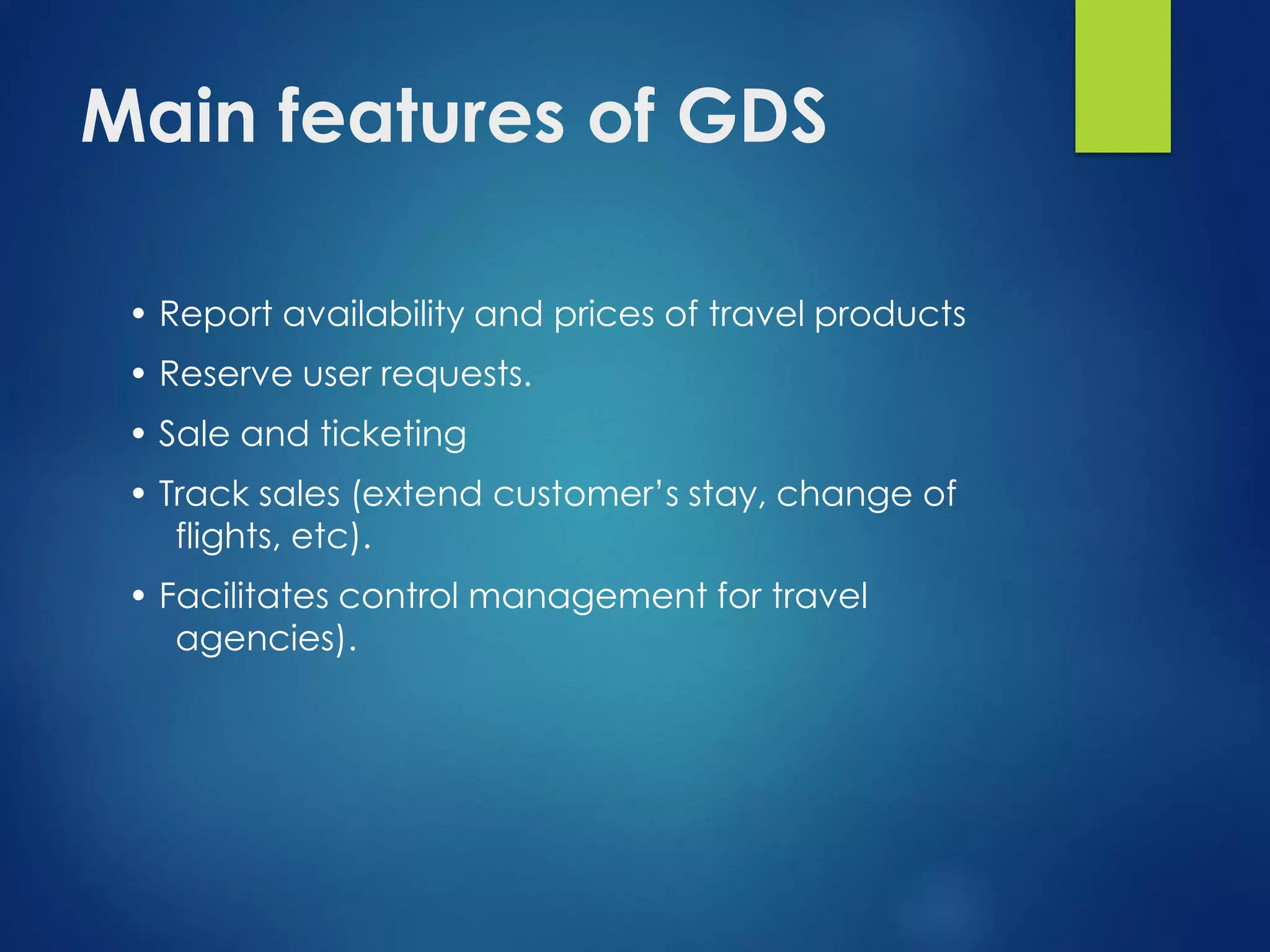 Global distribution system(gds) | PDF