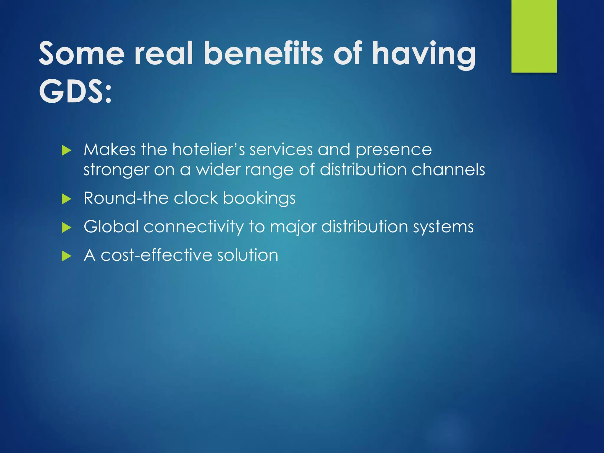 Global distribution system(gds) | PDF