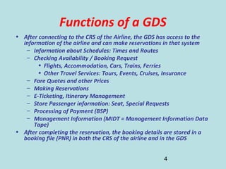 Global Distribution Systems - Part 2 of 5: Past, present and yet to ...