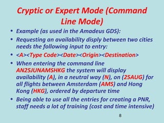 Global Distribution Systems - Part 2 of 5: Past, present and yet to ...