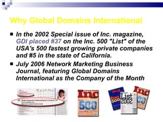 Global domains international | PPT