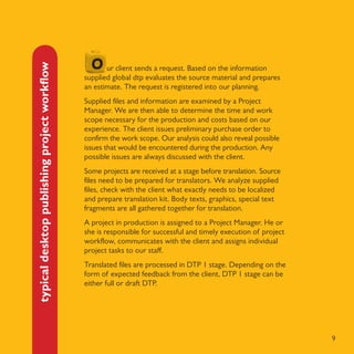 Global Dtp Company Brochure | PDF