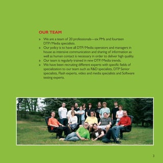 Global Dtp Company Brochure | PDF