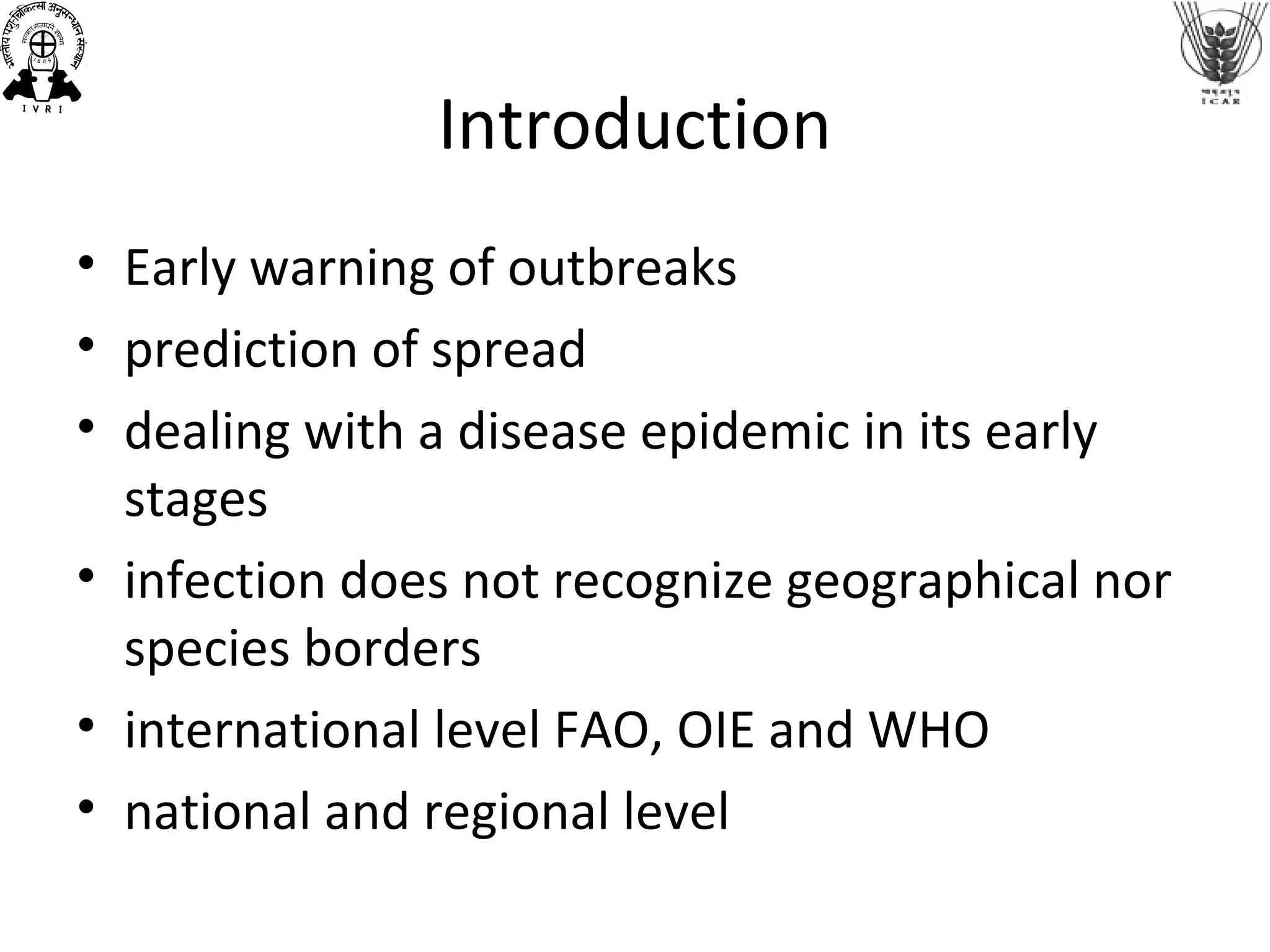 Global early warning and response system | PPT