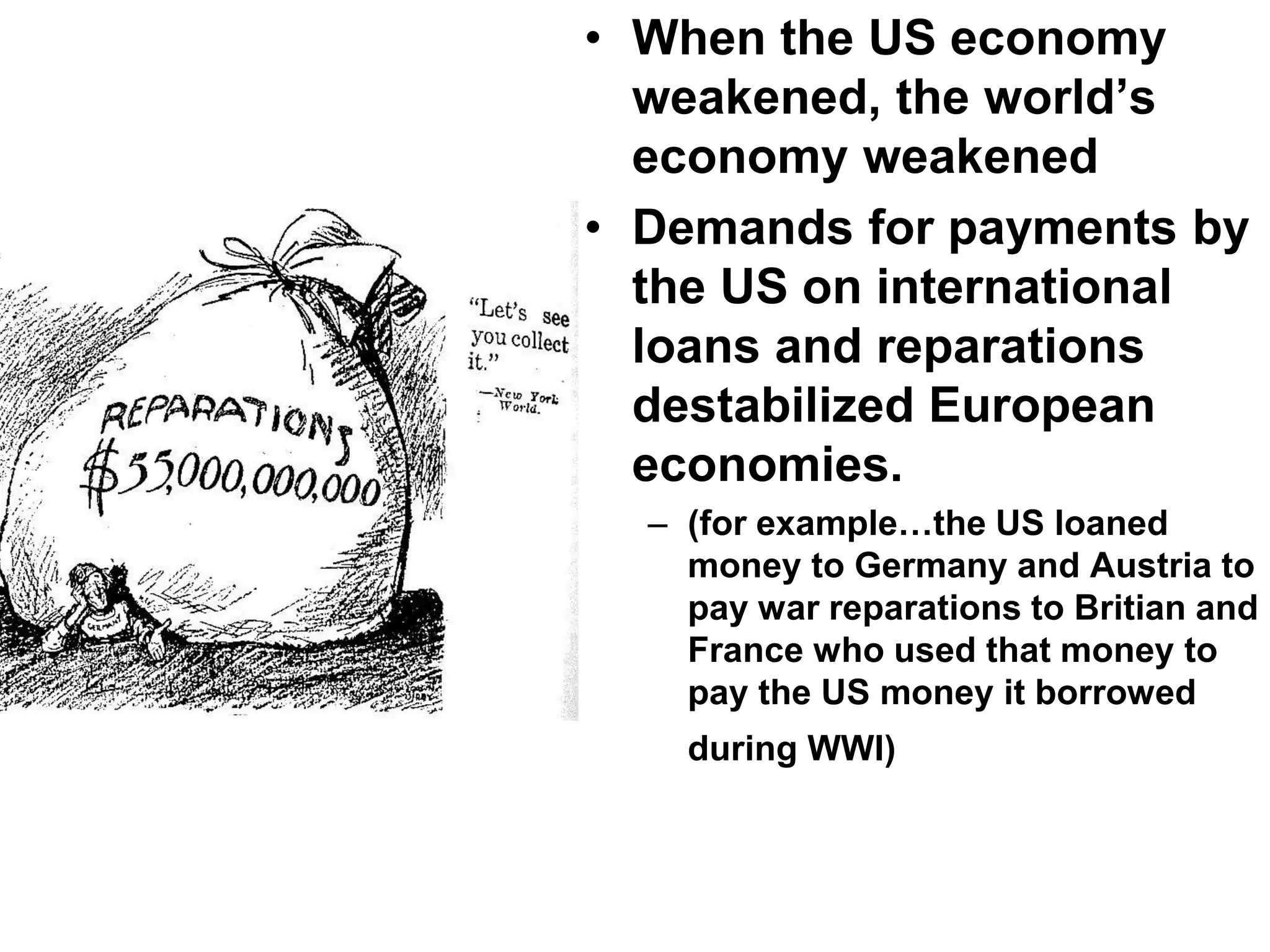Global Economic Depression Overview | PPT | Business | Business and Finance