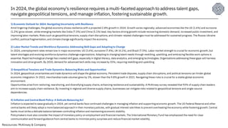 Global Economic Outlook, 2024 - Scholaride Consulting | PDF