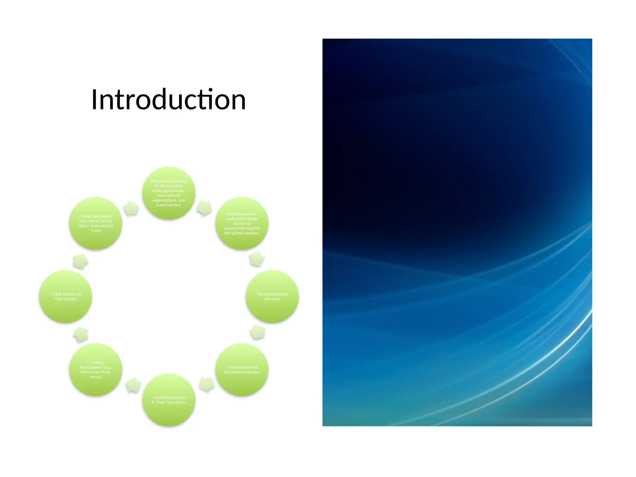 Global economy presentation for students pptx | PPTX