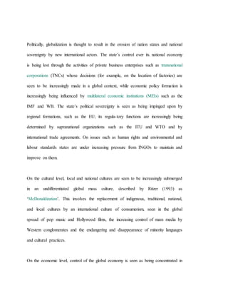 Global education and current trends from social abstract for the paper ...