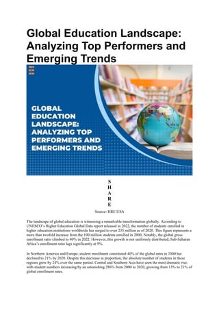 Global Education Landscape: Analyzing Top Performers and Emerging ...