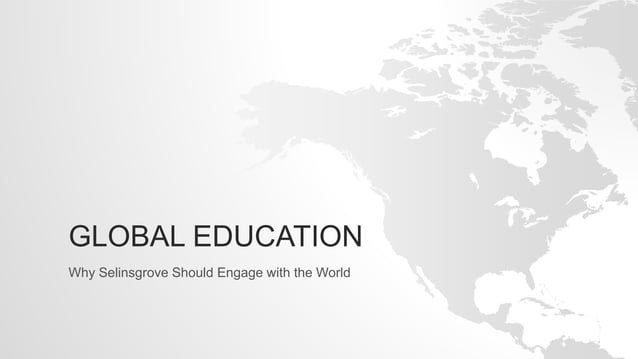 Global education presentation | PPT