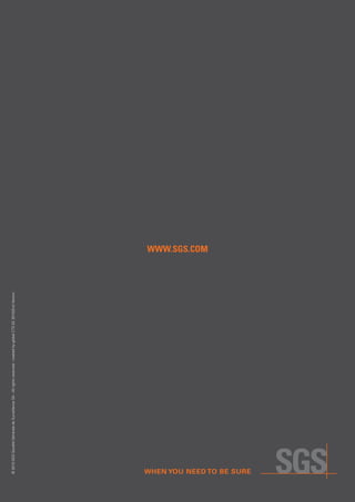 SGS Global Brochure | PDF
