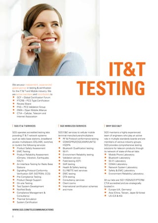 SGS Global Brochure | PDF | Household Supplies | Shopping