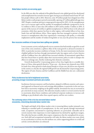 Global employment trend | PDF