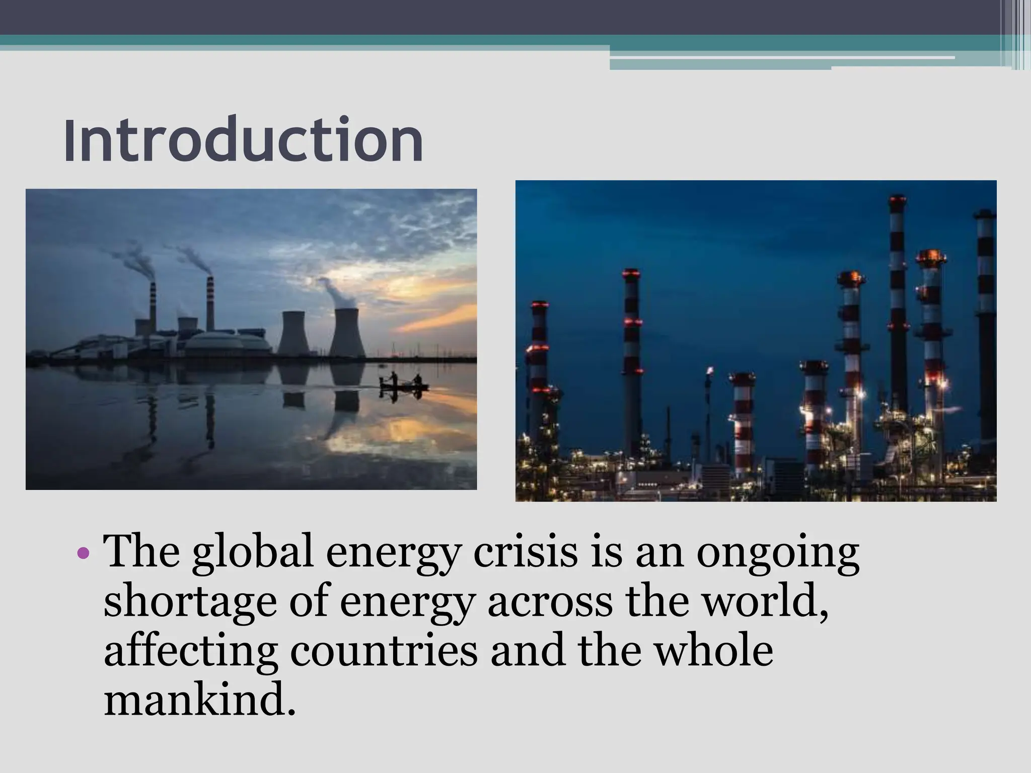 Global Energy Crisis | PPTX