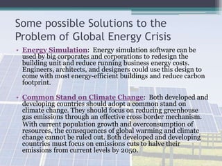 Global Energy Crisis | PPTX