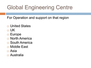 Global engineering support overview | PPTX | IT and Internet Support ...