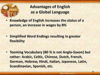 English as a Global Language | PPT