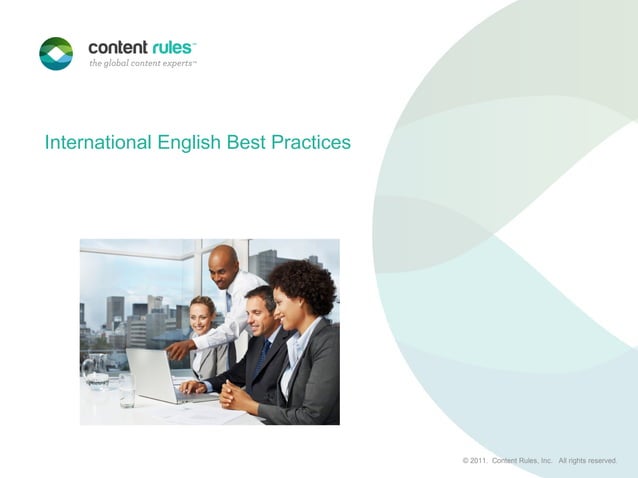 How to Write Using International English - Excerpt | PPT