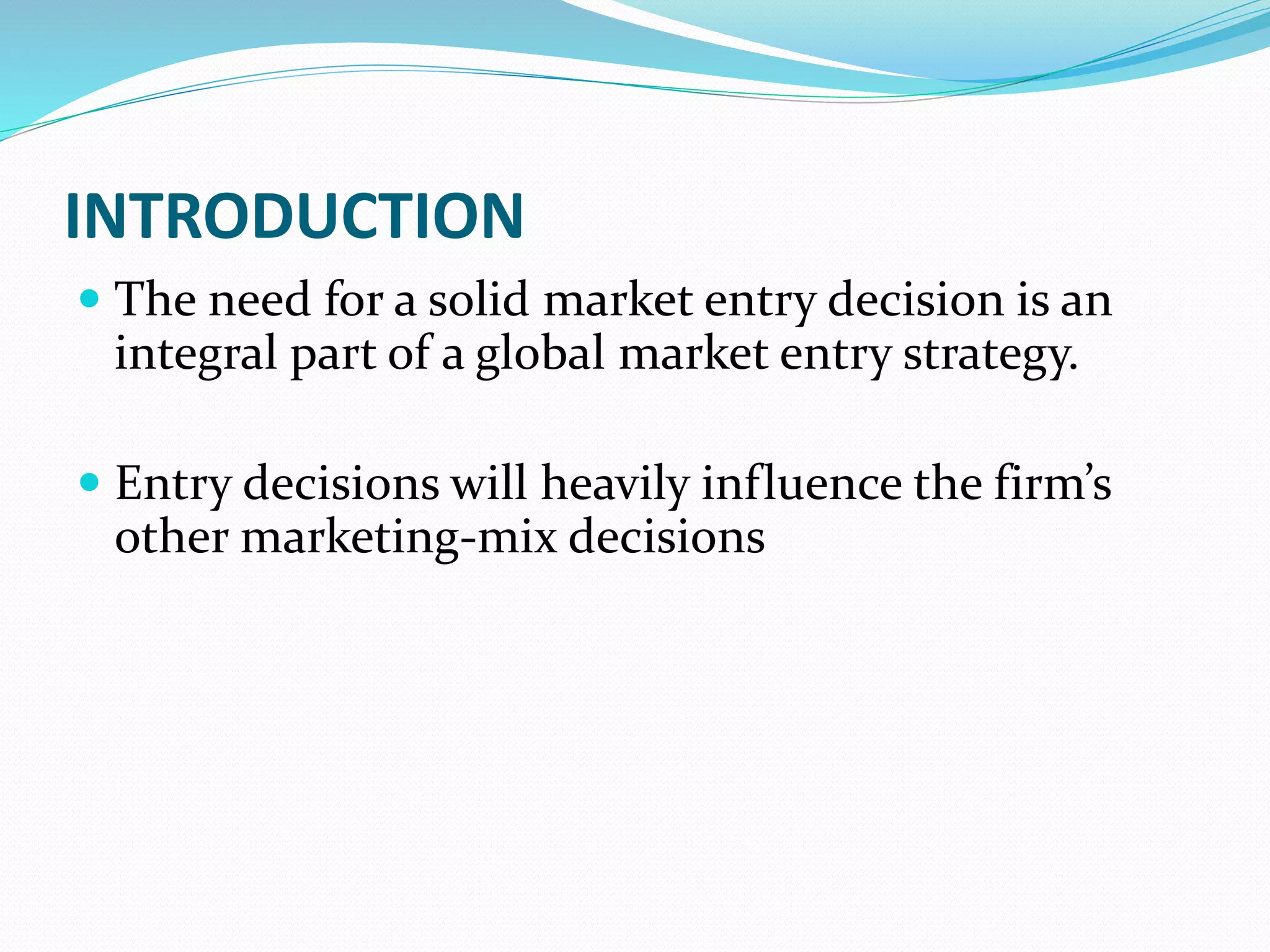 Global entry strategies global p s of marketing | PPTX