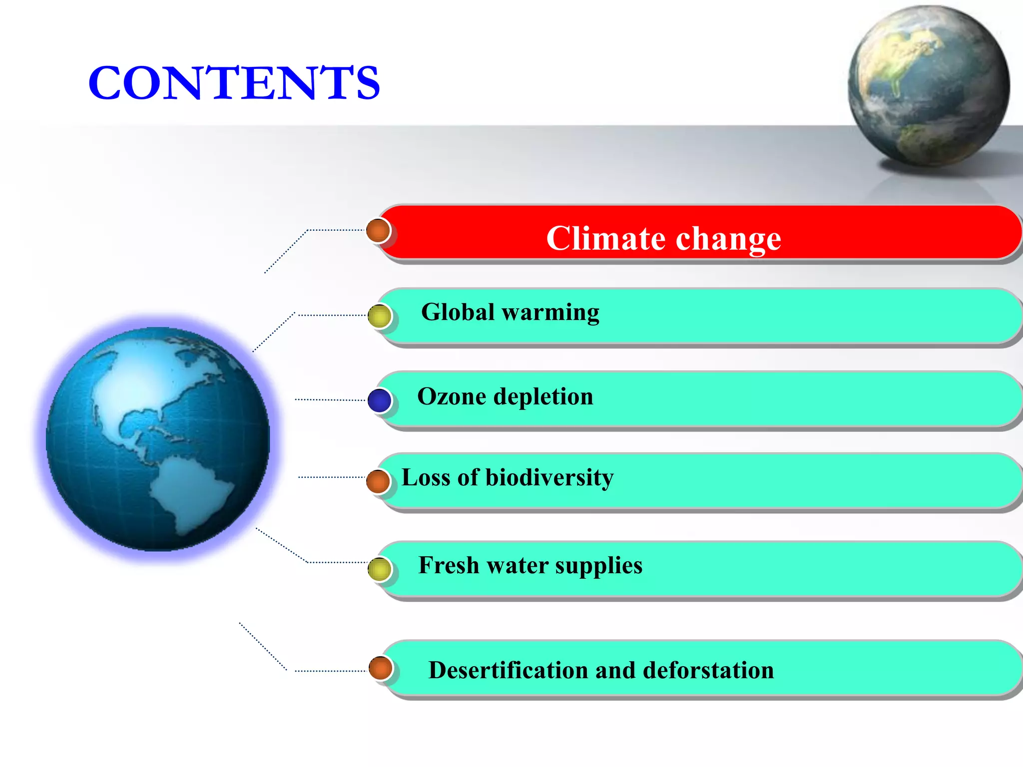 Global environmental changes | PDF