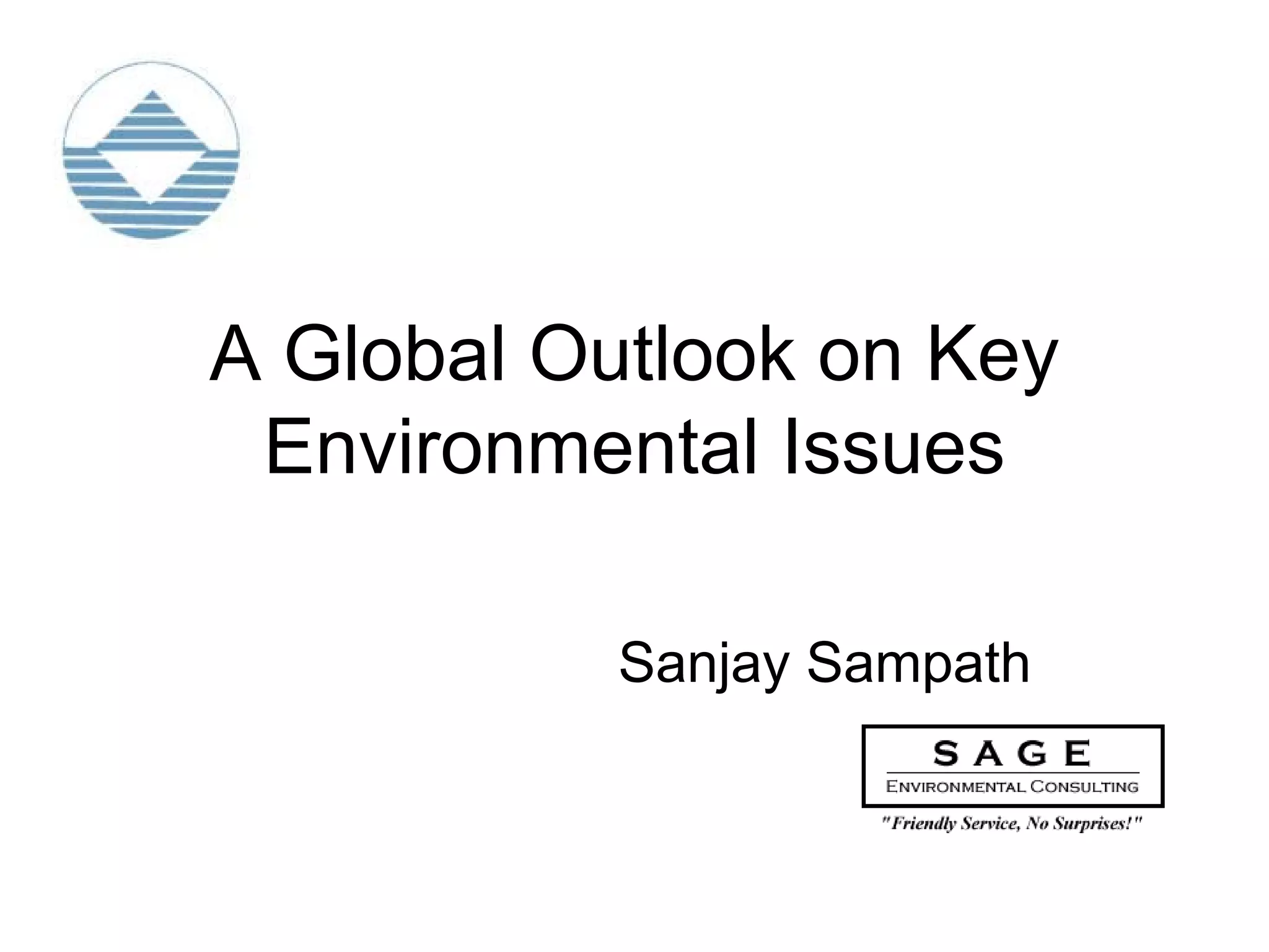 Global Environmental Issues | PDF