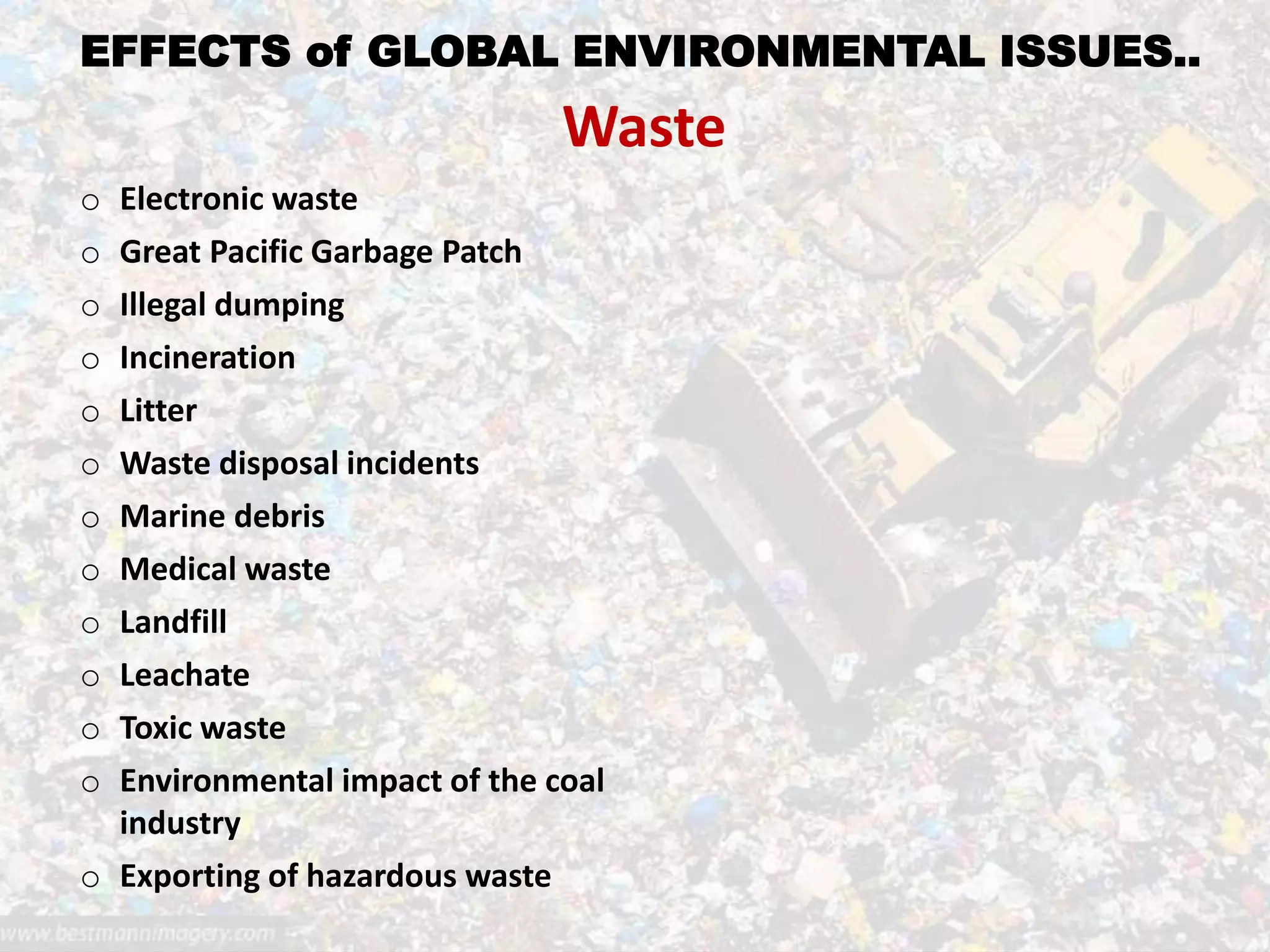Global environmental issues | PPTX