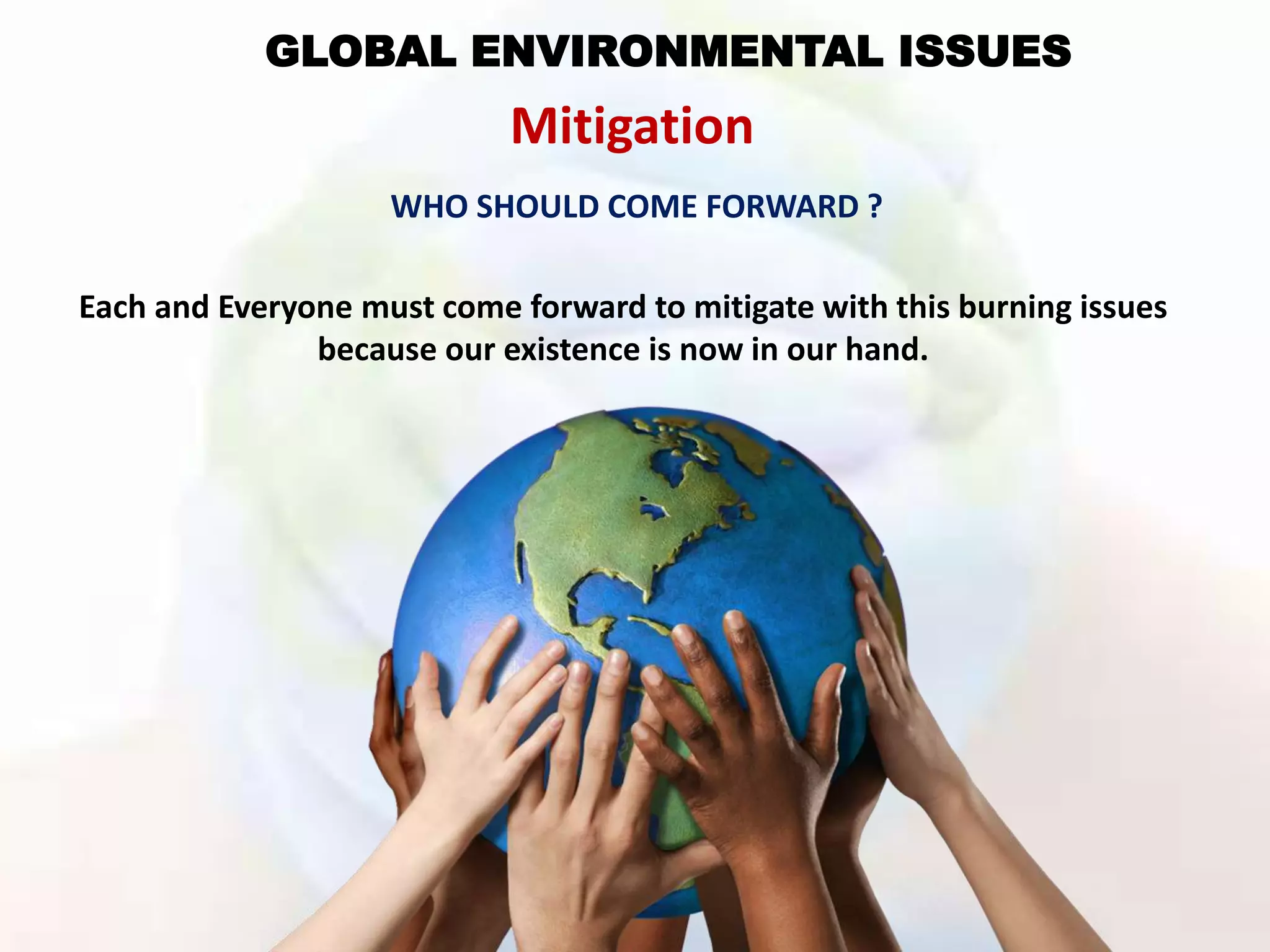 Global environmental issues | PPTX