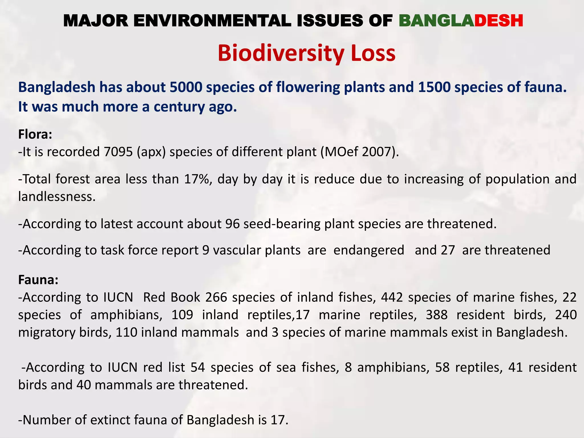 Global environmental issues | PPTX