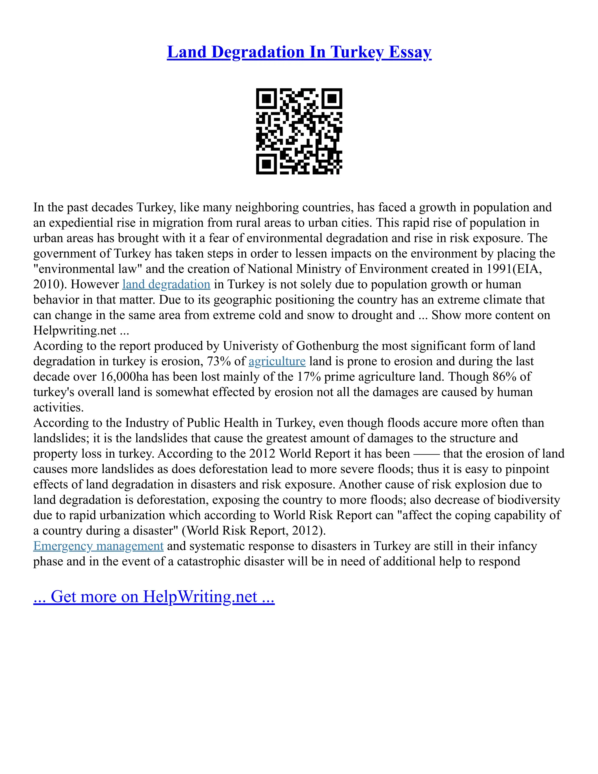 Global Environmental Issues | PDF