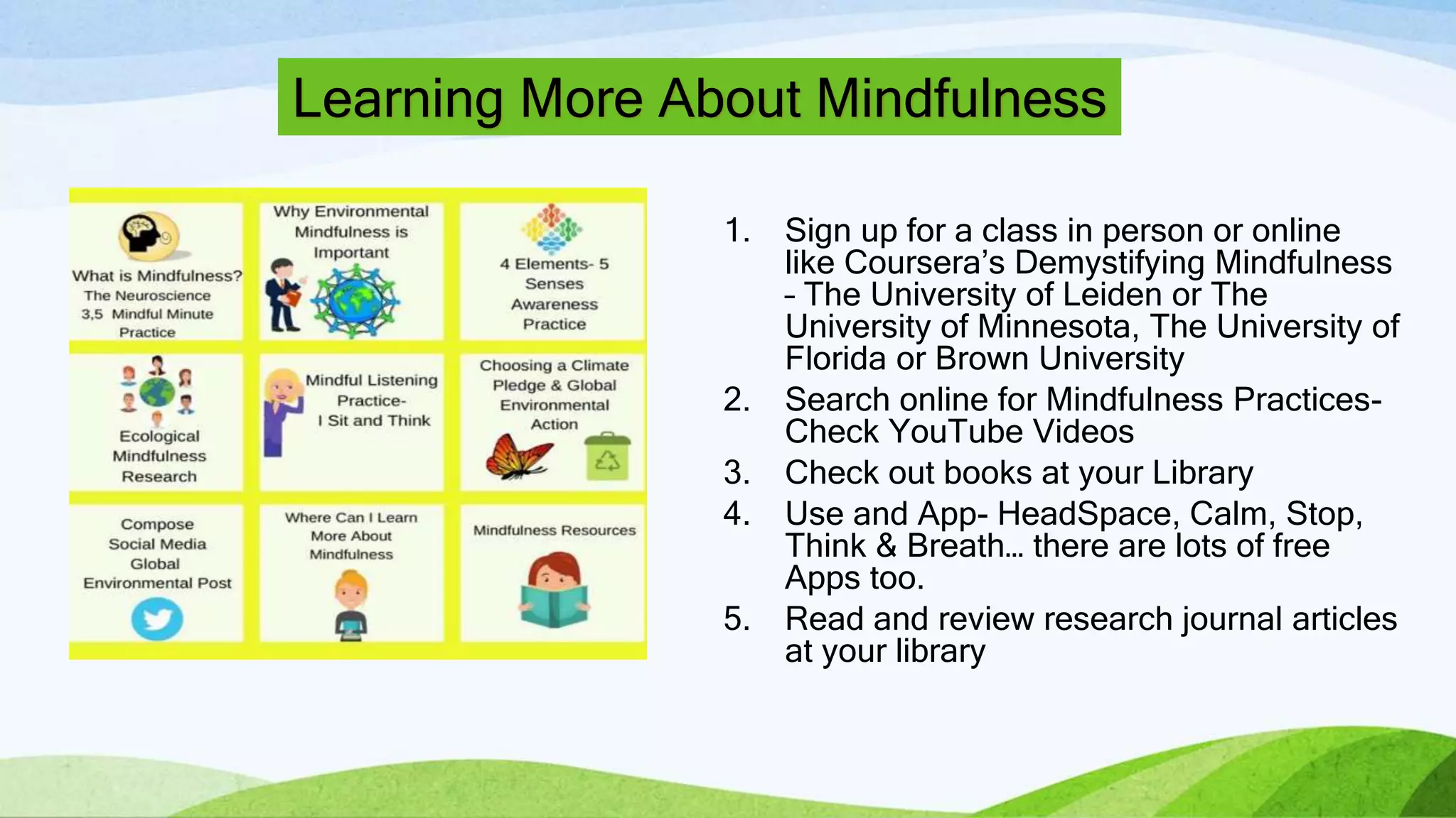 Global Environmental Mindfulness Experience | PPTX