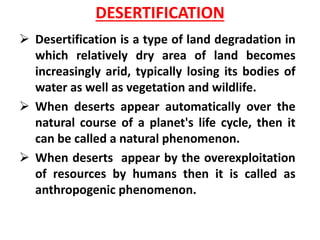 Global environmental problems | PPTX