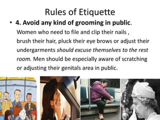 Global etiquette rules | PPTX