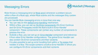 Global Exception Handling Custom Error Connector In MuleSoft | PPT