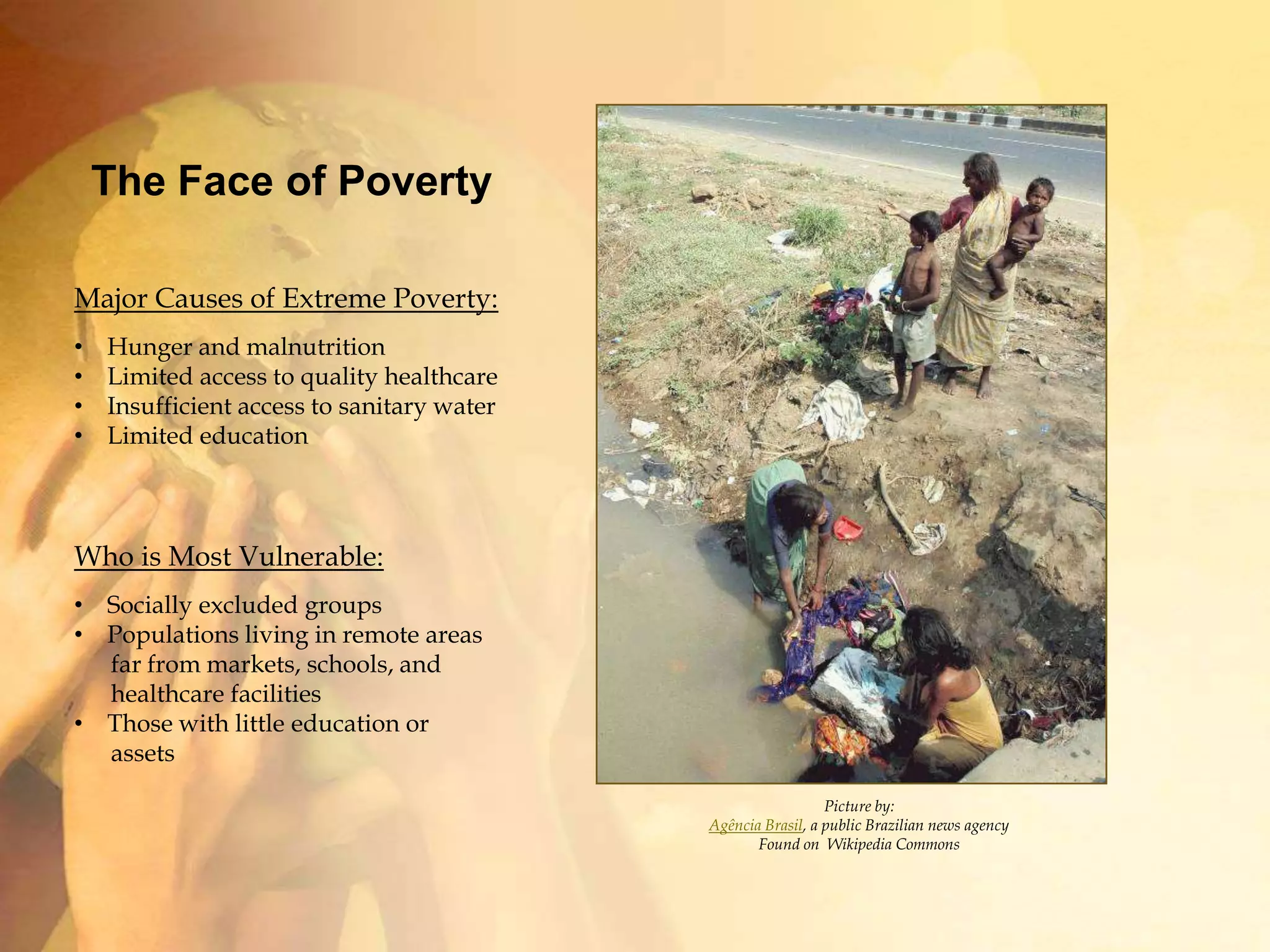 Global extreme poverty presentation | PPTX