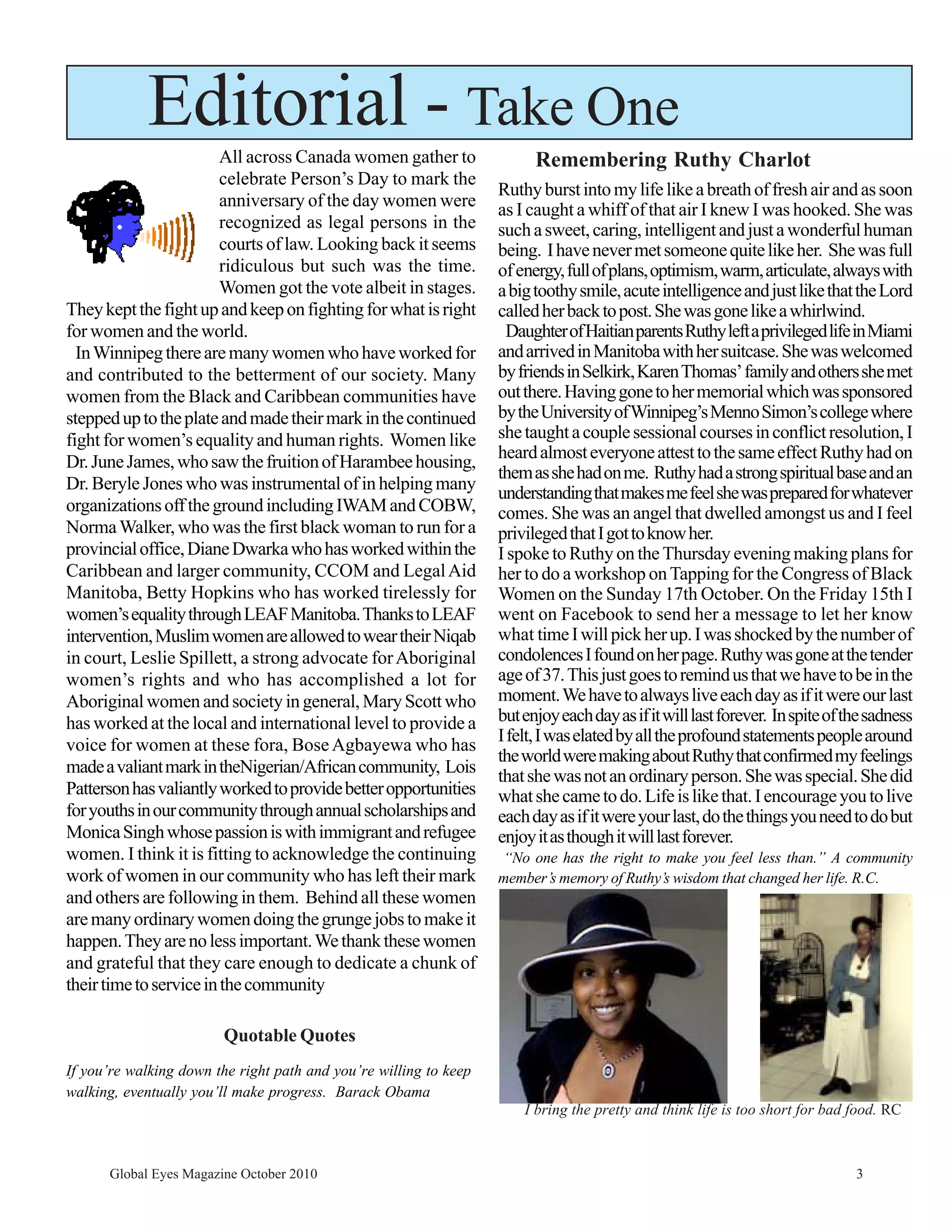 Global eyes october 2010 pdf | PDF
