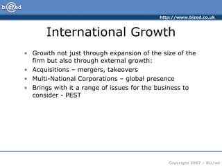 Global factors influencing business | PPT