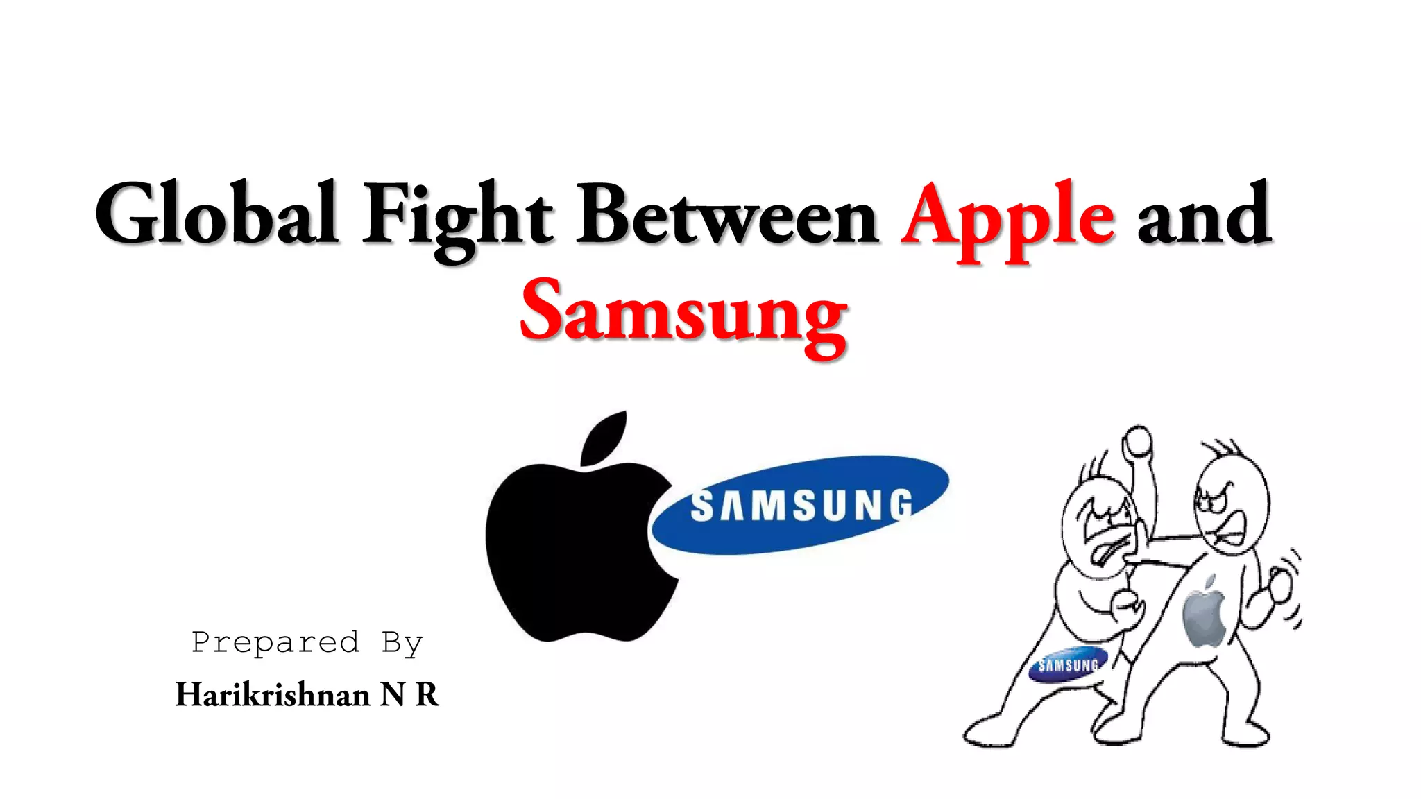 Global fight between apple and Samsung | PDF