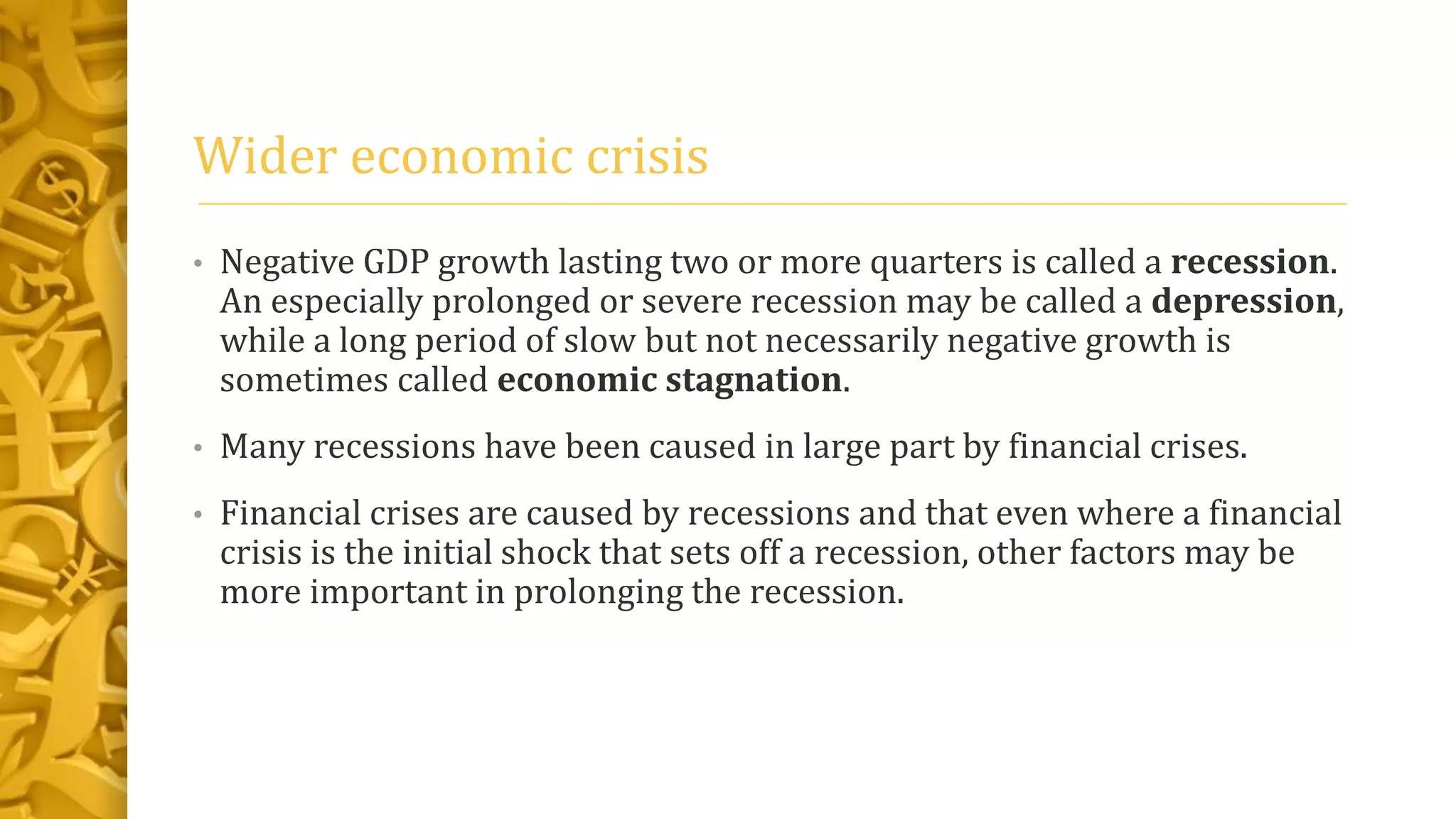 Presentation - Global financial crisis 2008 | PPTX