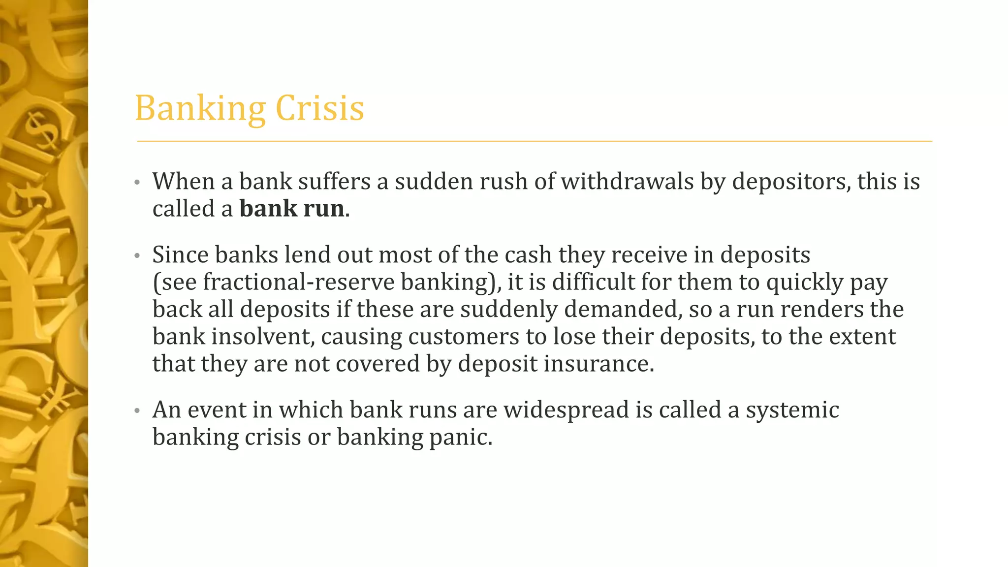 Presentation - Global financial crisis 2008 | PPTX