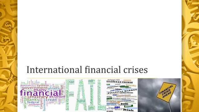 Presentation - Global financial crisis 2008 | PPTX