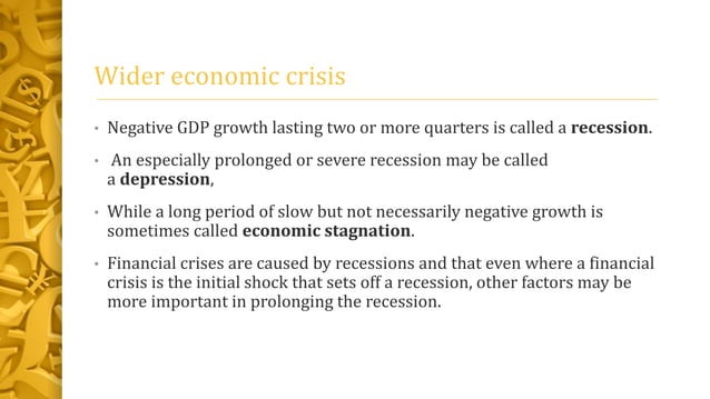 Presentation - Global financial crisis 2008 | PPTX