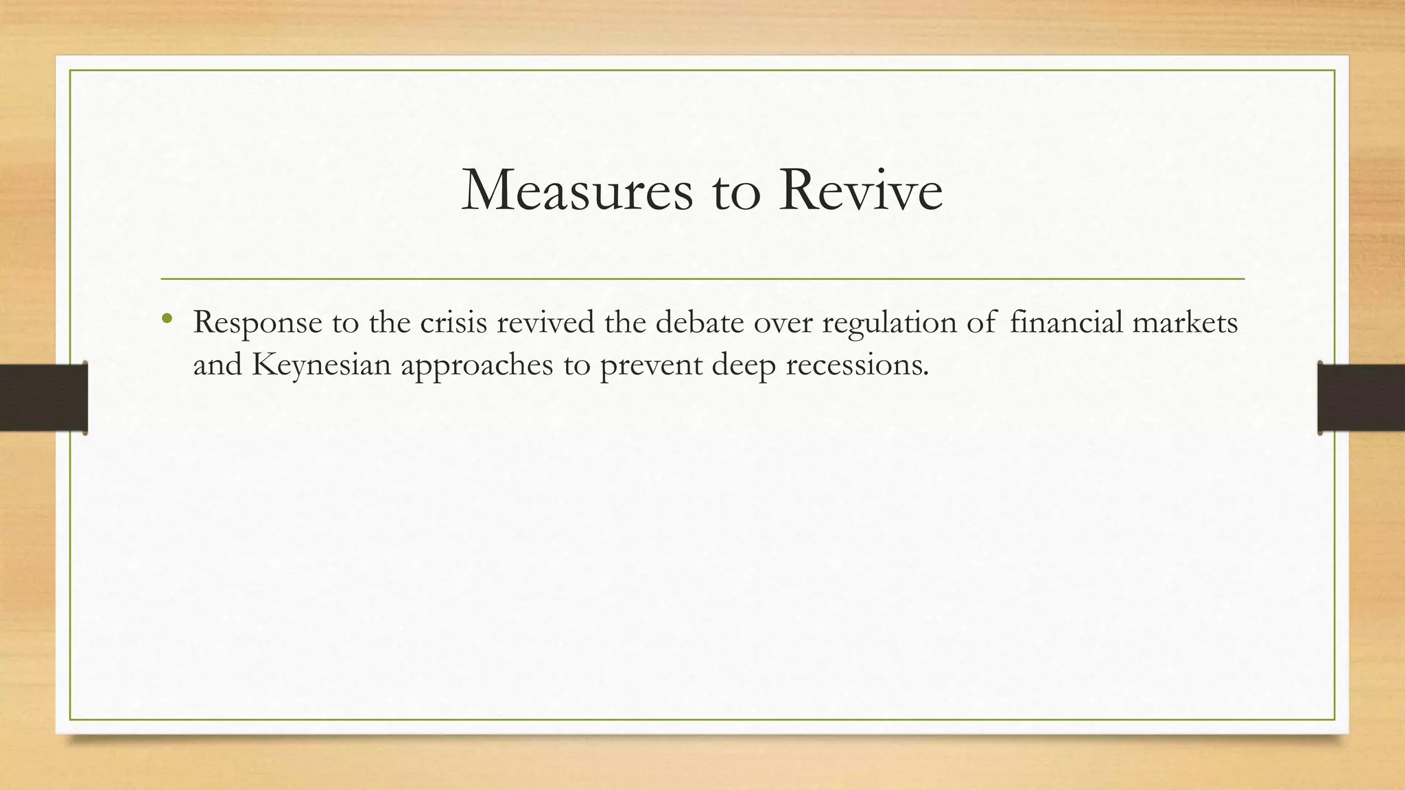 Global financial crisis | PPTX