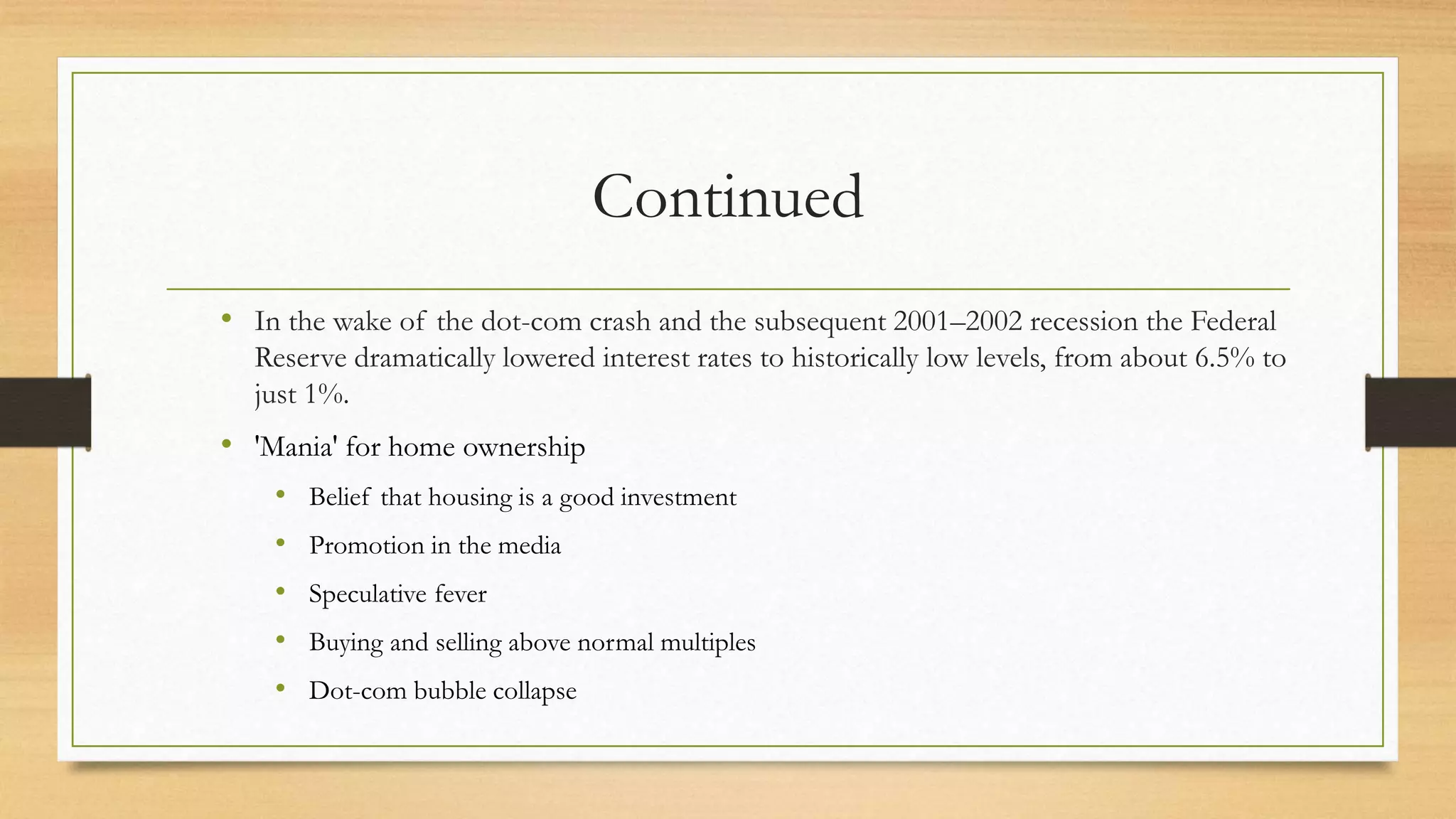 Global financial crisis | PPTX