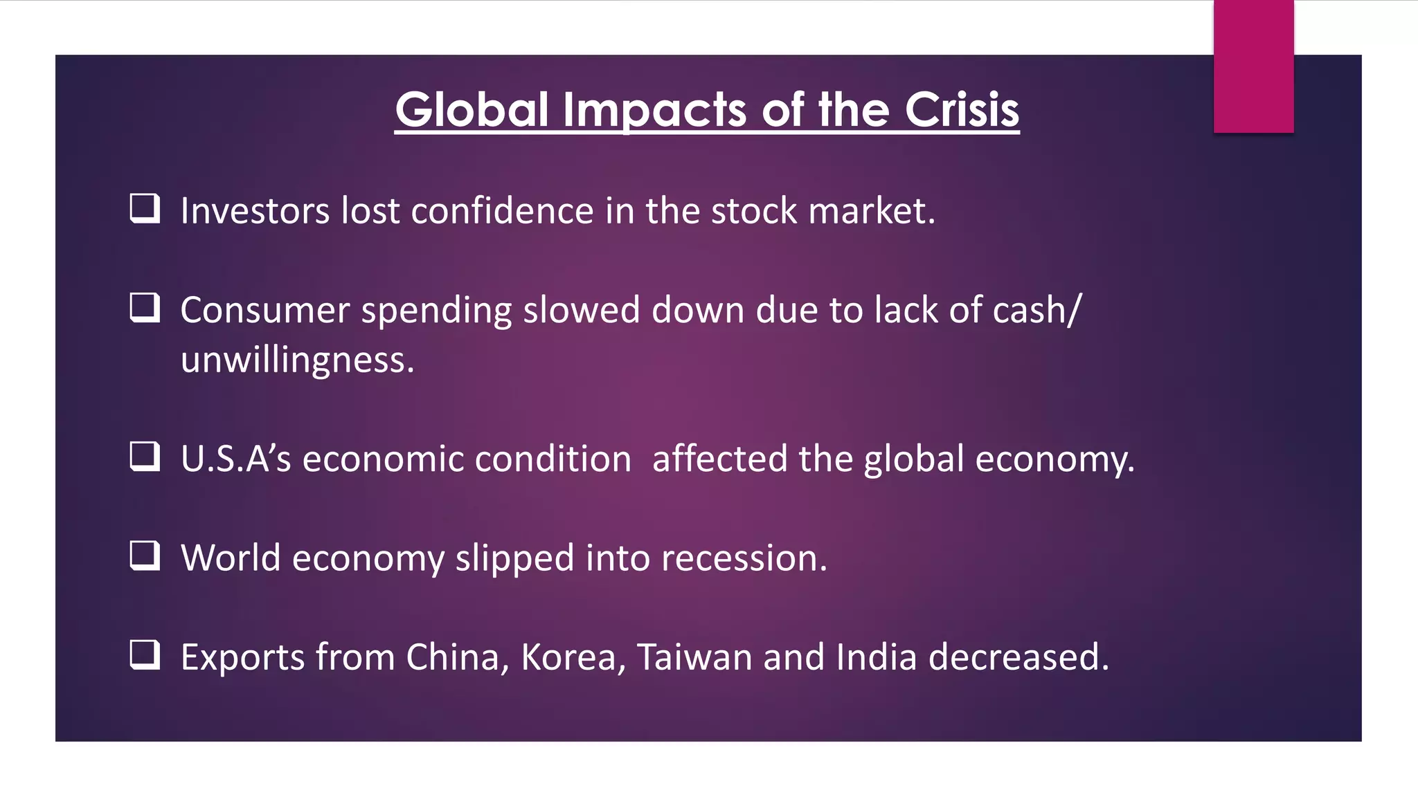 Global financial crisis 2008 | PDF