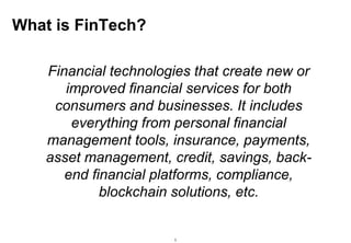 Global FinTech Trends | PPTX